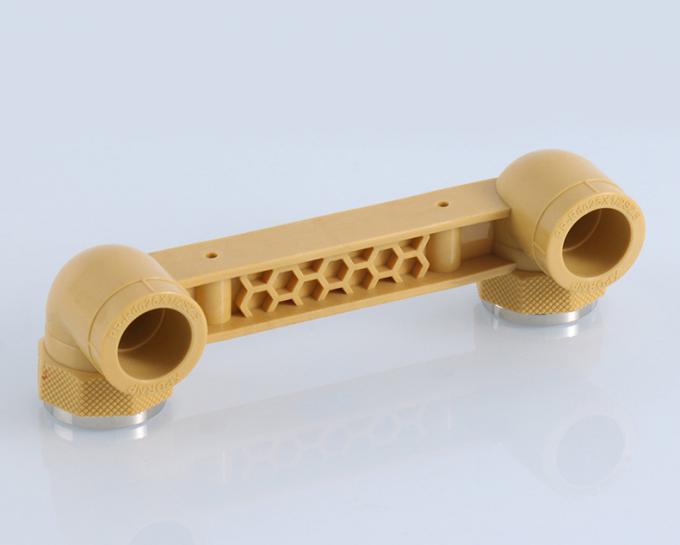 PPR Double Inner Screw Elbows Conjoined Inner Tooth
