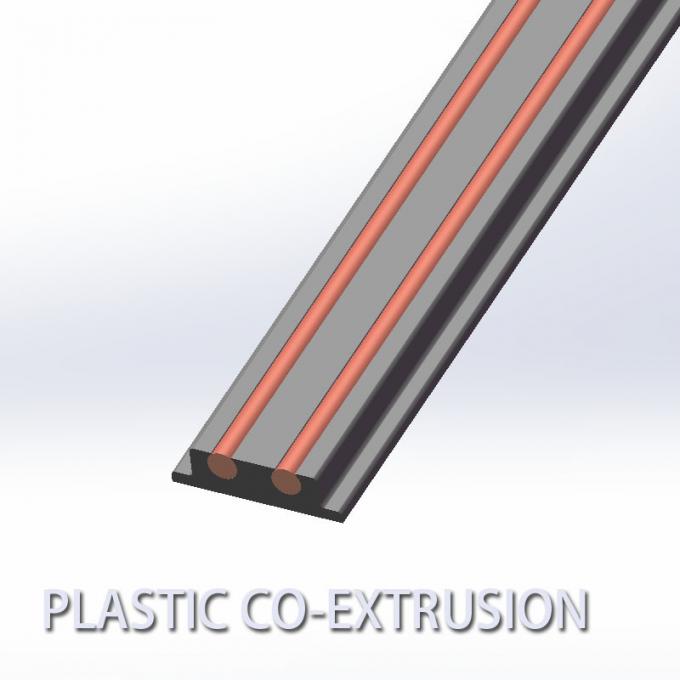 Extruded Processing Led Strip Profile PVC Profile Light